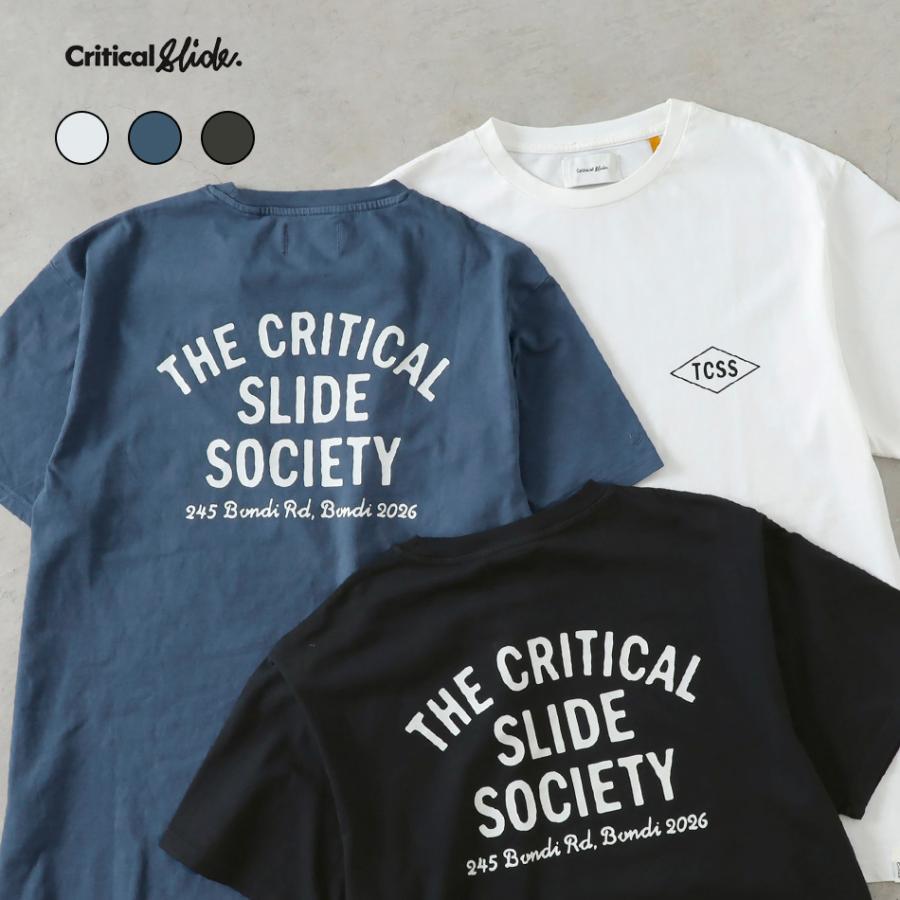TCSS CRITICAL SLIDE クリティカルスライド TECS2418 プリントTシャツ メンズ コットン ゆったり リラックス サーフィン 海 アメカジ ヒース : HEATH ...