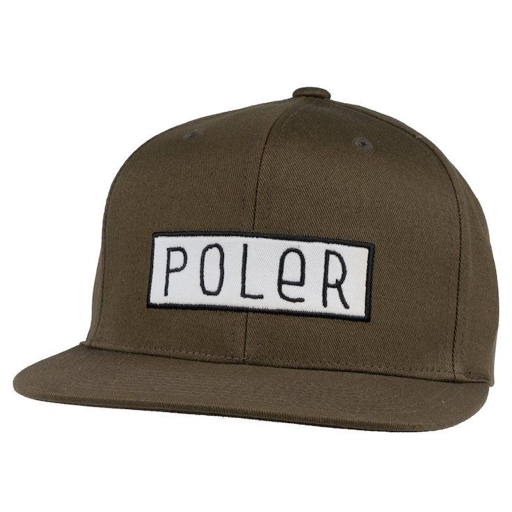 POLeR Poler Furry Font Snapback Hat Cap Olive キャップ 送料無料 : Hectarz - 通販 - Yahoo!ショッピング