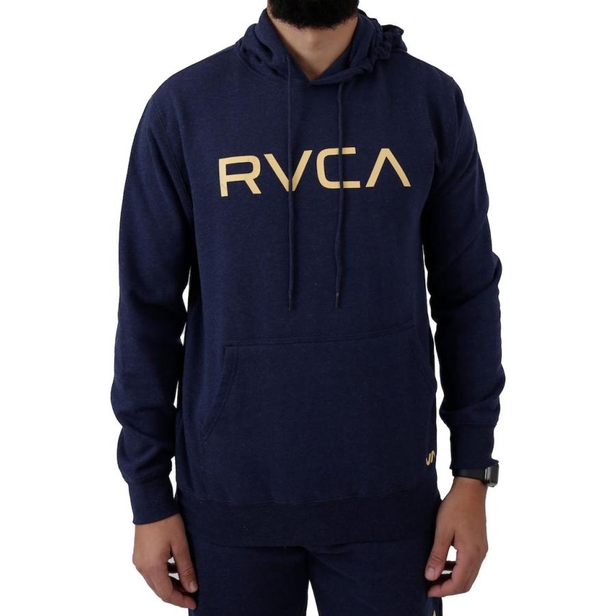 RVCA Big Pullover Hoodie Navy Heather M パーカー 送料無料 : Hectarz - 通販 - Yahoo!ショッピング