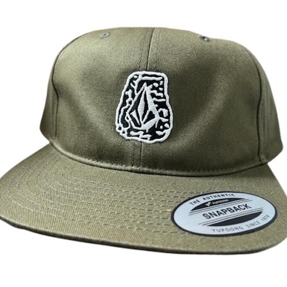 VOLCOM Volcom Stoney Stone Snapback Hat Cap Old Mill キャップ 送料無料 ...