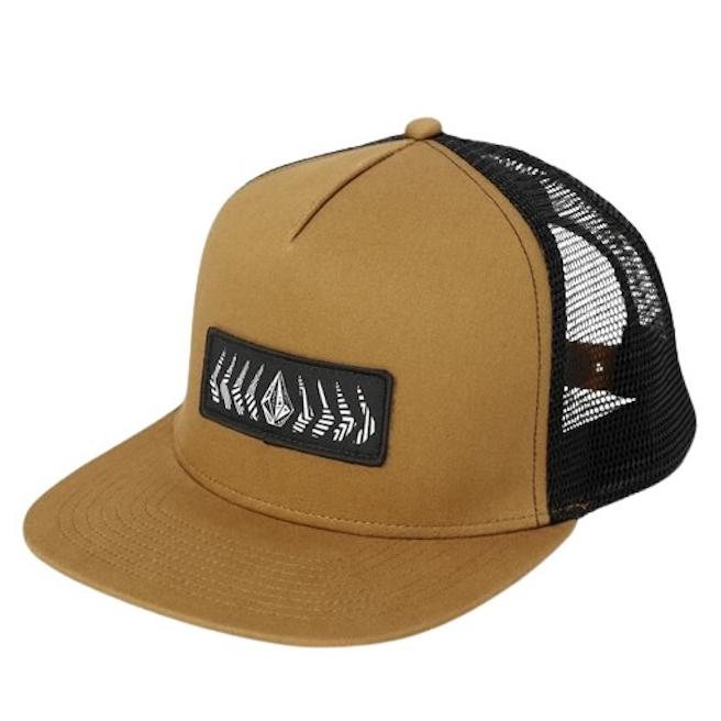 VOLCOM（ボルコム） Volcom Zeeland Trucker Hat Cap Golden Brown キャップ 送料無料 ...