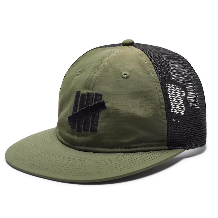 UNDEFEATED（アンディフィーテッド） Undefeated Nylon Mesh Icon Snapback Hat Cap Olive キャップ 送料無料 : Hectarz ...