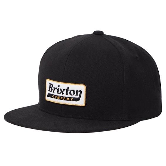 BRIXTON（ブリクストン） Brixton Steadfast HP Snapback Hat Cap Black キャップ 送料無料 ...
