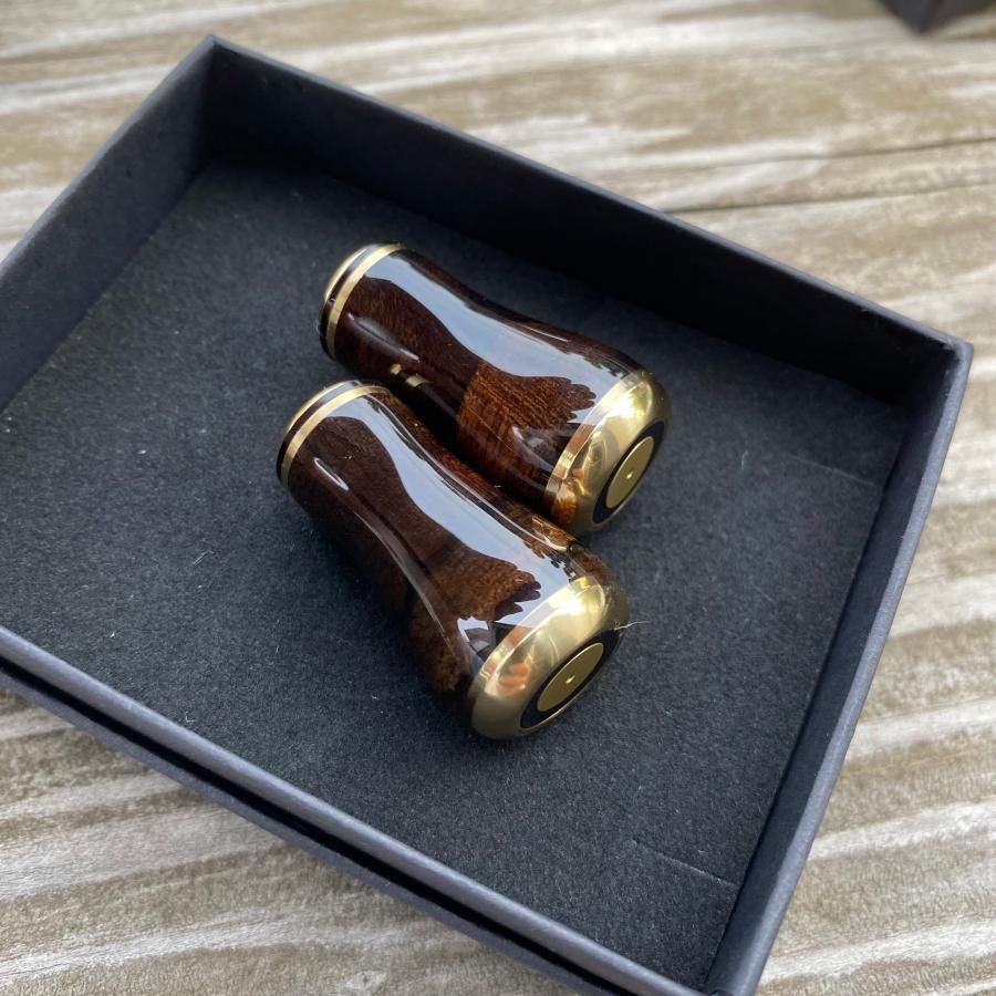 【FHF】ウッド ハンドルノブ 丸形 黒柿 F-04 : HEDGEHOG STUDIO - 通販 - Yahoo!ショッピング