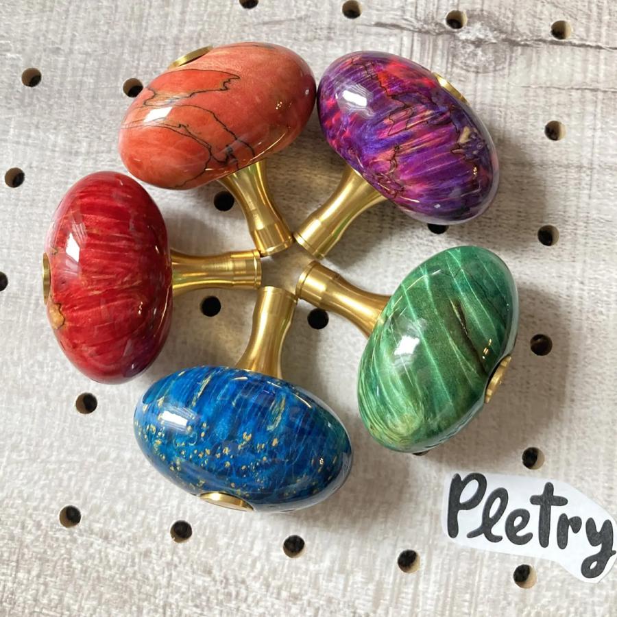 【Pletry/プレトリー】スタビライズドウッド コクーンノブ : HEDGEHOG STUDIO - 通販 - Yahoo!ショッピング