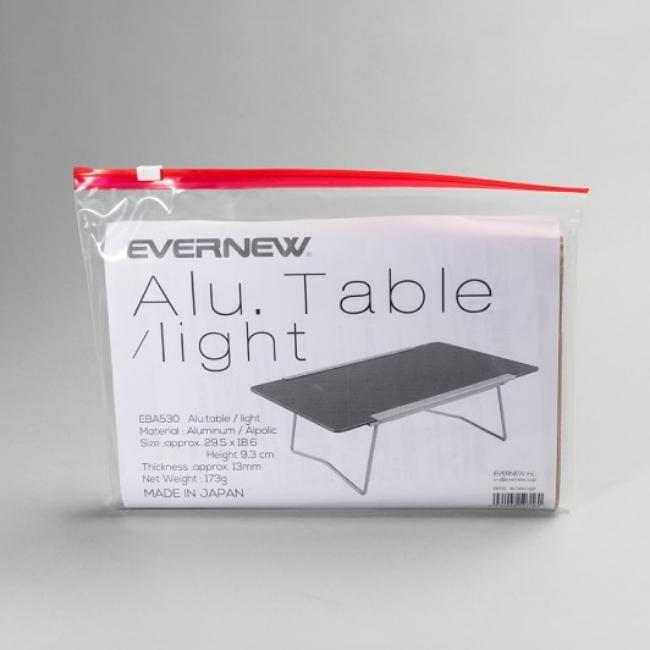 エバニュー EVERNEW アルミ テーブル ライト Alu Table / light 軽量 机 コンパクト EBY530 : evn249022 : GLAGH - 通販 - Yahoo ...