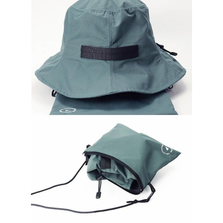 halo commodity ハロコモディティー ベンドガレーハット Bend Galley Hat アウトドア 帽子 パッカブル 防水 撥水 ...