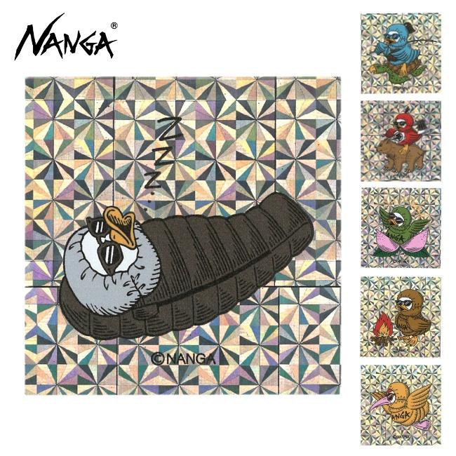 NANGA ナンガ ホログラフィックガーシースクエアステッカー HOLOGRAPHIC GAAACY SQUARE STICKER : GLAGH - 通販 - Yahoo!ショッピング