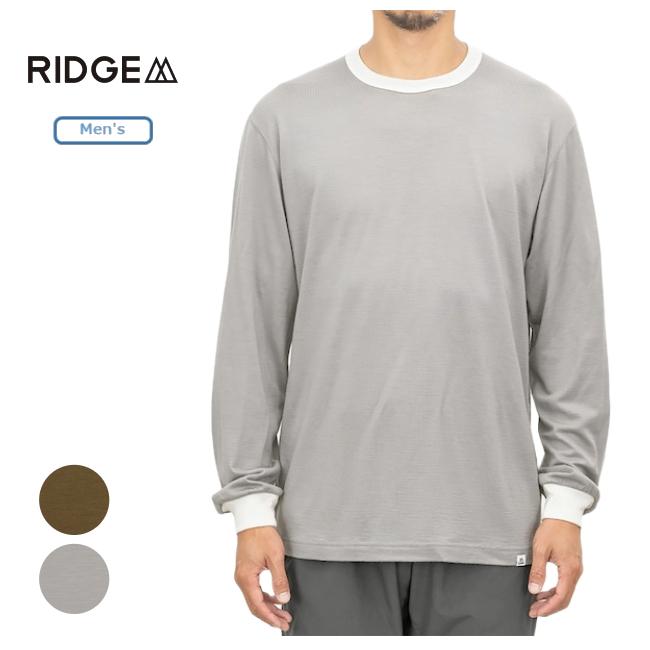 リッジマウンテンギア RIDGE MOUNTAIN GEAR アンワインドメリノティーロングスリーブ メンズ Unwind Merino Tee Long Sleeve Ms メリノウール ...