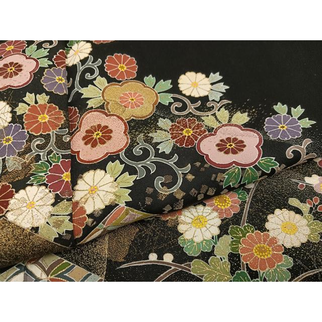 平和屋着物○京友禅の第一人者 松井青々 黒留袖 駒