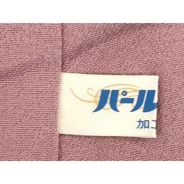 平和屋着物○上質な色無地 蘇芳香色 正絹 逸品 AABC3271ck レディース