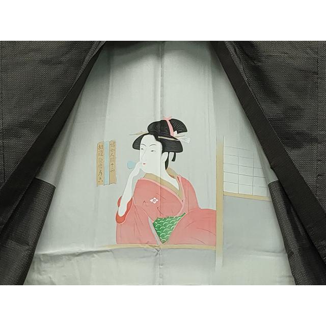 平和屋着物○男性 男柄の最高峰 西郷柄 西郷絣 本場大島紬