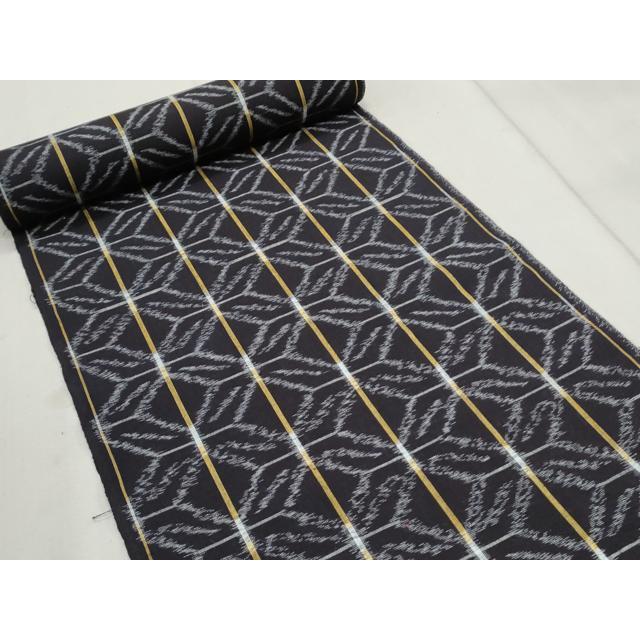 平和屋着物 久留米絣 反物 麻の葉間道 証紙付き 着尺 綿 逸品 未使用 CAAV0486th : 平和屋ヤフーショッピング店 - 通販 ...