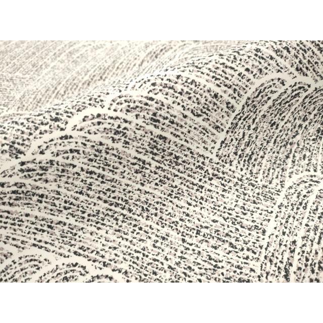 平和屋着物○本場染大島紬 両面 全通柄袋帯 立浪文 墨流し文様