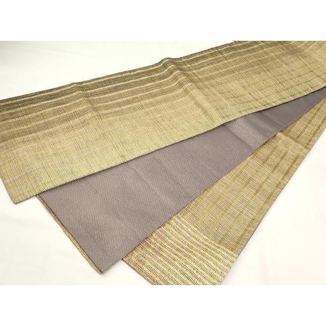 平和屋着物○西陣織 陰山織物謹製 箔屋清兵衛 六通柄袋帯 正絹錦織