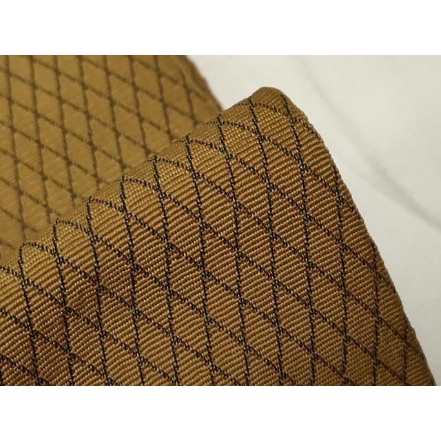 平和屋着物●男性　本場筑前博多織　角帯　菱繋文　正絹　逸品　CAAZ6411dy 平和屋着物○男性 本場筑前博多織 角帯 菱繋文 正絹 逸品 CAAZ6411dy