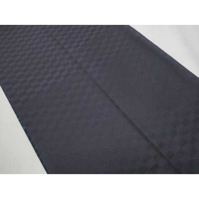 平和屋着物○両面 全通柄袋帯 花織 幾何学文様 正絹 逸品 CABA0926hy