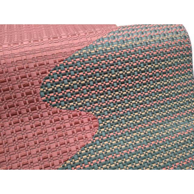 平和屋着物○九寸名古屋帯 円文白虎朱雀錦 正絹 逸品 DAAZ2825op