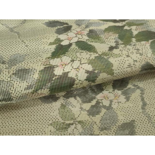 平和屋本店□極上 都喜ヱ門 本場大島紬 陽春の頃 畑仲別