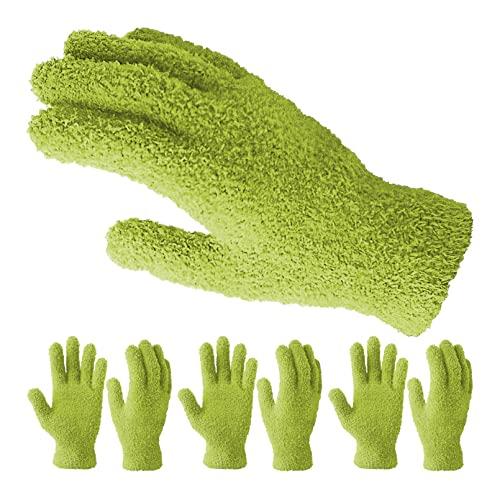 heizi 洗車用グローブ 洗車 グローブ マイクロファイバー 洗車ミット ホイール ホコリ 手袋 (グリーン 3双(6枚)セット) : heizi 商標登録6486192号 - 通販 ...