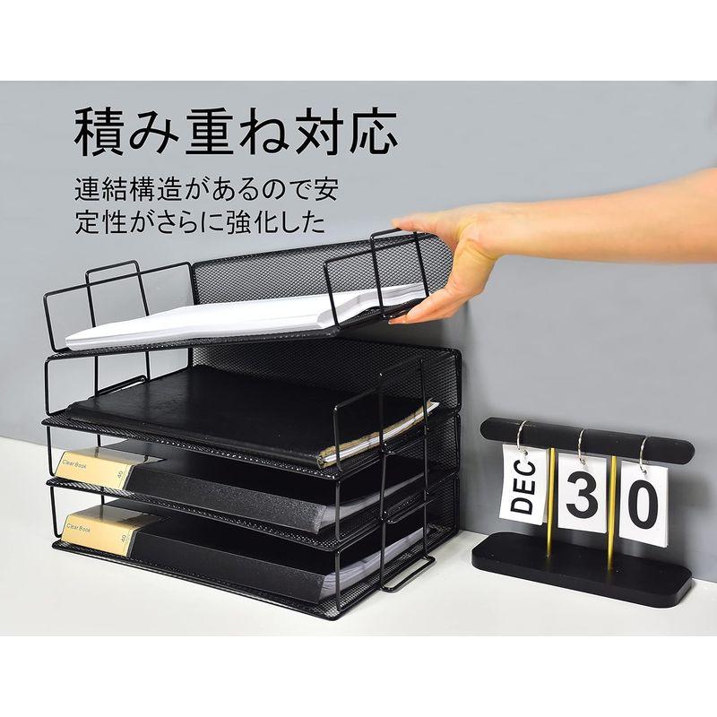 Yfs A3andb4書類棚 A3収納トレー 高さ調節でき 縦型＆横型 4段 8段 B4and6段浅深対応 A3コピー用紙収納ケース レターケース 20240112180056 00095 ヘリオ