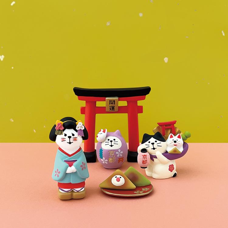 DECOLE デコレ コンコンブル / 京舞妓猫 2024 京都 concombre : 町の小さな雑貨屋さんアポン apoml - 通販 - Yahoo!ショッピング