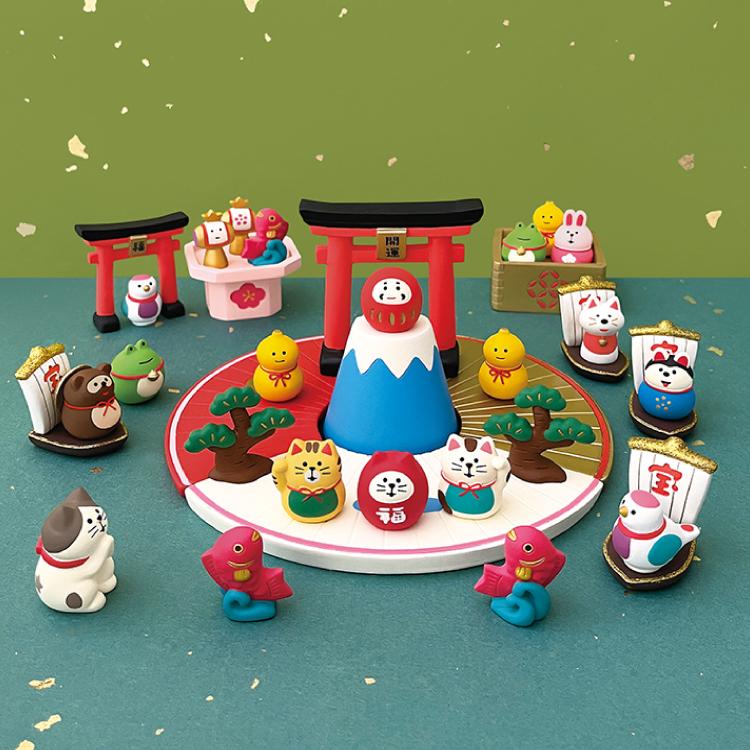 DECOLE デコレ コンコンブル / 開運鳥居 2025 FUKU福MONO 豆福 concombre : 町の小さな雑貨屋さんアポン apoml - 通販 - Yahoo!ショッピング