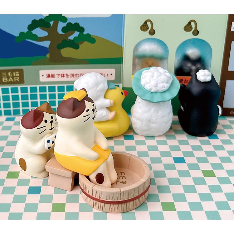 デコレ コンコンブル ゴシゴシ猫 茶白 ぽかぽか銭湯 まったり湯 アポン :dcl-zcb-86140:町の小さな雑貨屋さんアポン apoml - 通販 - Yahoo!ショッピング