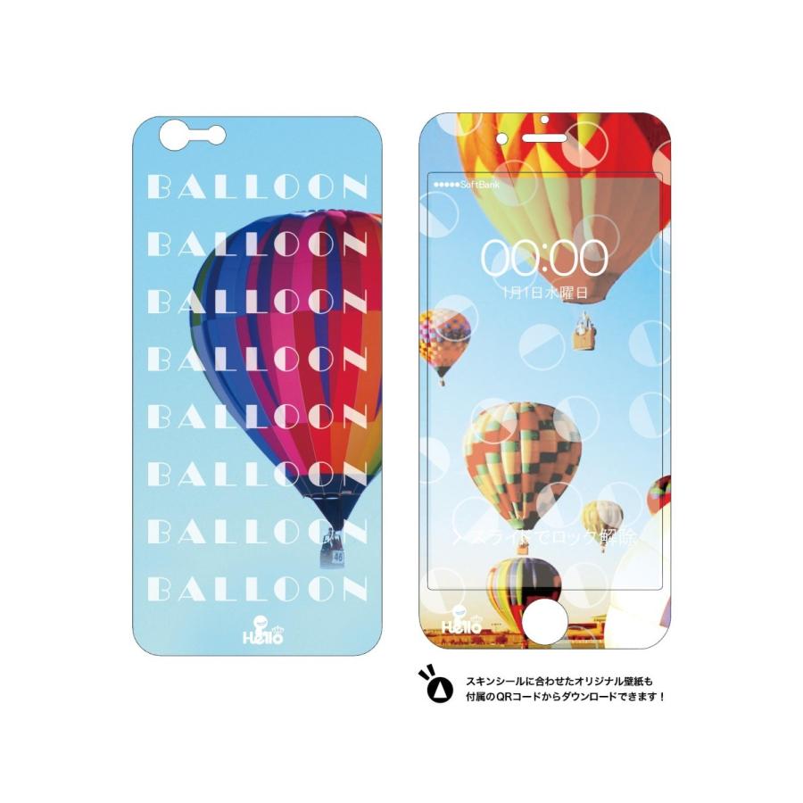 スマホシール 0069-i6-balloon : Hello OMOTE-SANDO - 通販 - Yahoo!ショッピング