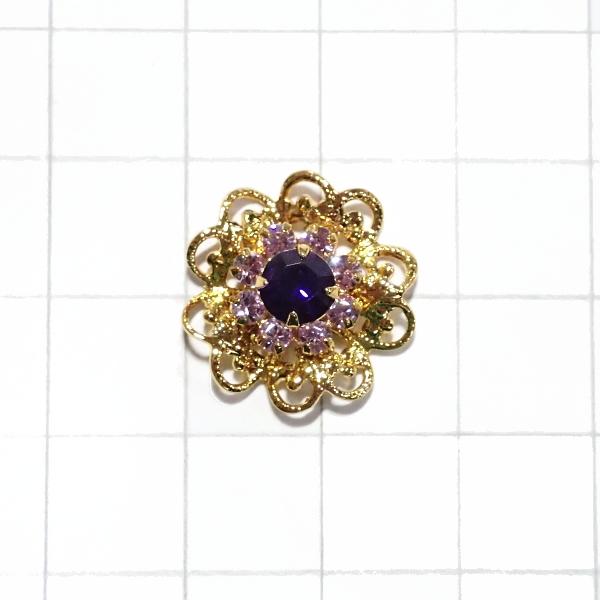 11488-《ラインストーン》 パーツ 金色 17mm 1個 : Hello-Space Beads Land - 通販 - Yahoo!ショッピング