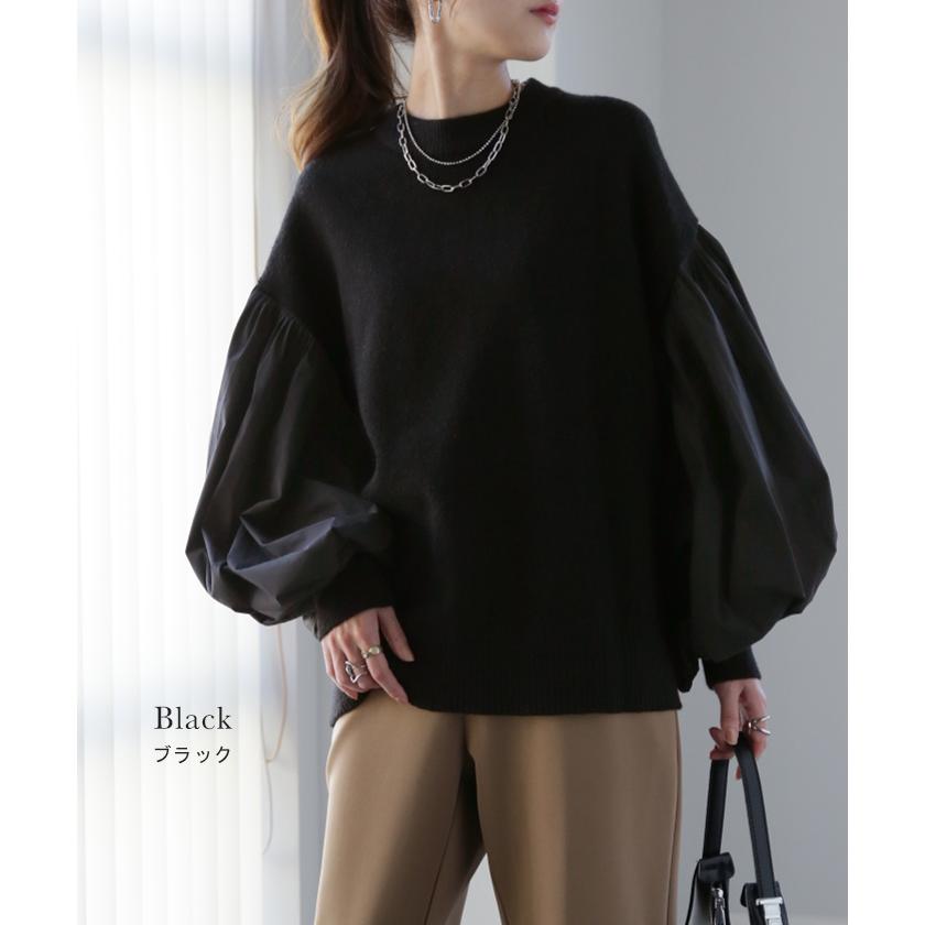 HUG.U ニット レディース トップス プルオーバー モックネック HUG.U ニット レディース トップス プルオーバー モックネック