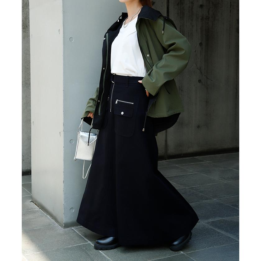 スカート ポケット チノスカート Aラインスカート レディース ベルト ボトムス :d256:HUG.U(ハグユー) - 通販 - Yahoo!ショッピング