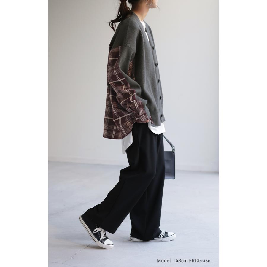 カーディガン ニット 体型カバー レディース チェック柄 セーター トップス ニットカーディガン 軽い カーデ タイムセールSW2 : d367 : HUG.U(ハグユー) - 通販 ...