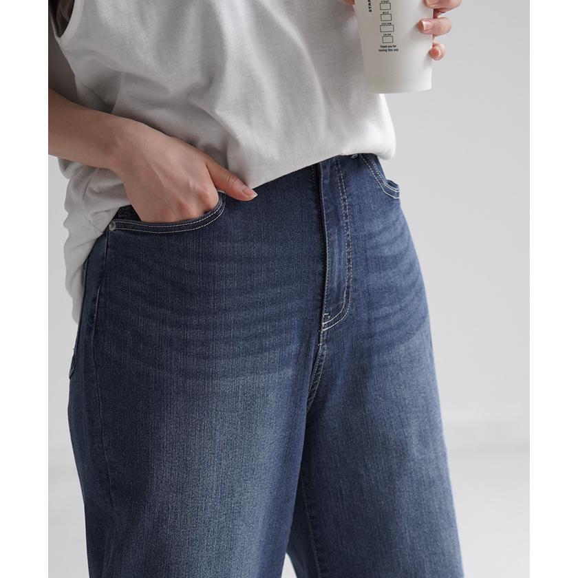 デニム 接触冷感 レディース デニムパンツ ワイドパンツ ワイド ジーンズ ジーパン ロング ズボン ボトム :jp404:HUG.U(ハグユー) - 通販 - Yahoo!ショッピング