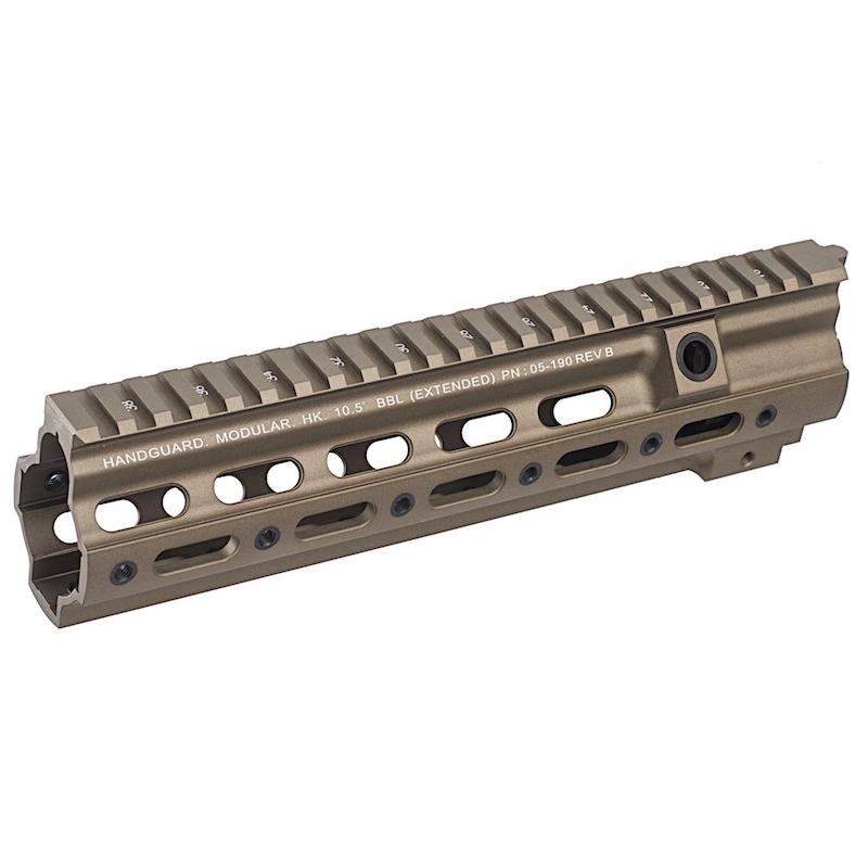 Asura Dynamics Geissele SMRスタイル 10.5inch レイルハンドガード Umarex/VFC HK416 AEG ...