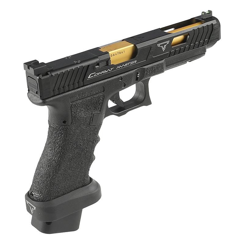 EMG/UMAREX G34 JW2 TTI Combat Master MOS ガスブローバックピストル (Official Licensed/GHKシステム) Black : ミリタリー ...