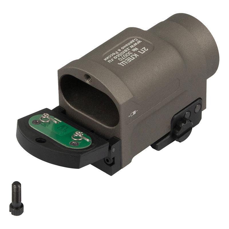 ZENIT Klesch 2P IK スタイル フラッシュライト DE 400lm (レール&スイッチセット) : ミリタリーショップH.T ...