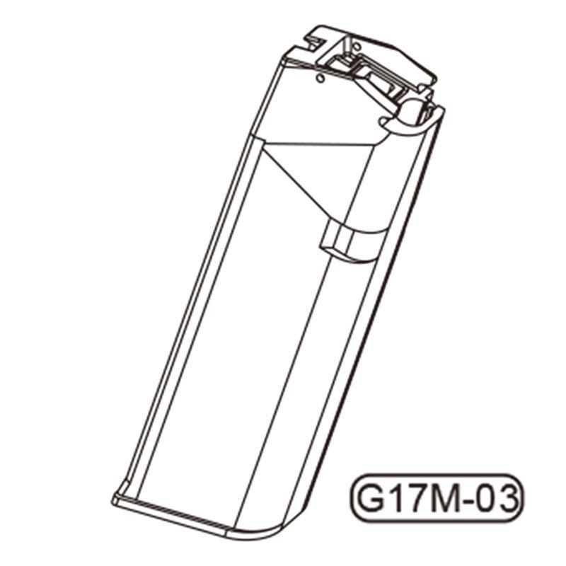 GHK GLOCK17 マガジンケース (G17M-03) : ミリタリーショップH.T.G. - 通販 - Yahoo!ショッピング