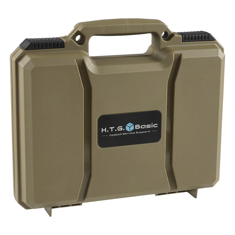 HTGベーシック WAVE 30(大容量 軽量 Stackable/積み重ね可能) ハンドガンケース 30cm OD(Economyモデル ...