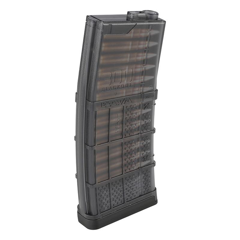 EMG/CYMA M249A Lancer Systems L5AWM 300BLK 30 Magazine Black (Official ...