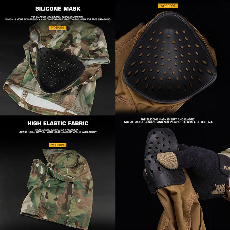 WoSporT WST タクティカルバラクラバ 2.0 BK :ma-146-bk:ミリタリーショップH.T.G. - 通販 - Yahoo!ショッピング