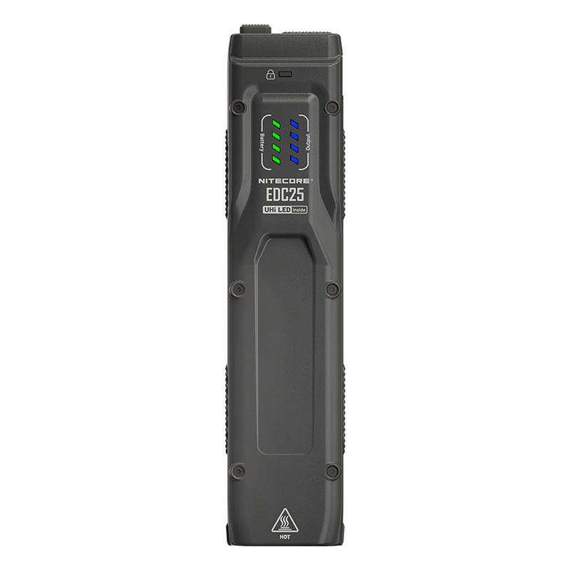 NITECORE(ナイトコア) EDC25 超薄型 フラッシュライト 最大3000ルーメン/300m照射 Type-C 充電 : ミリタリー ...