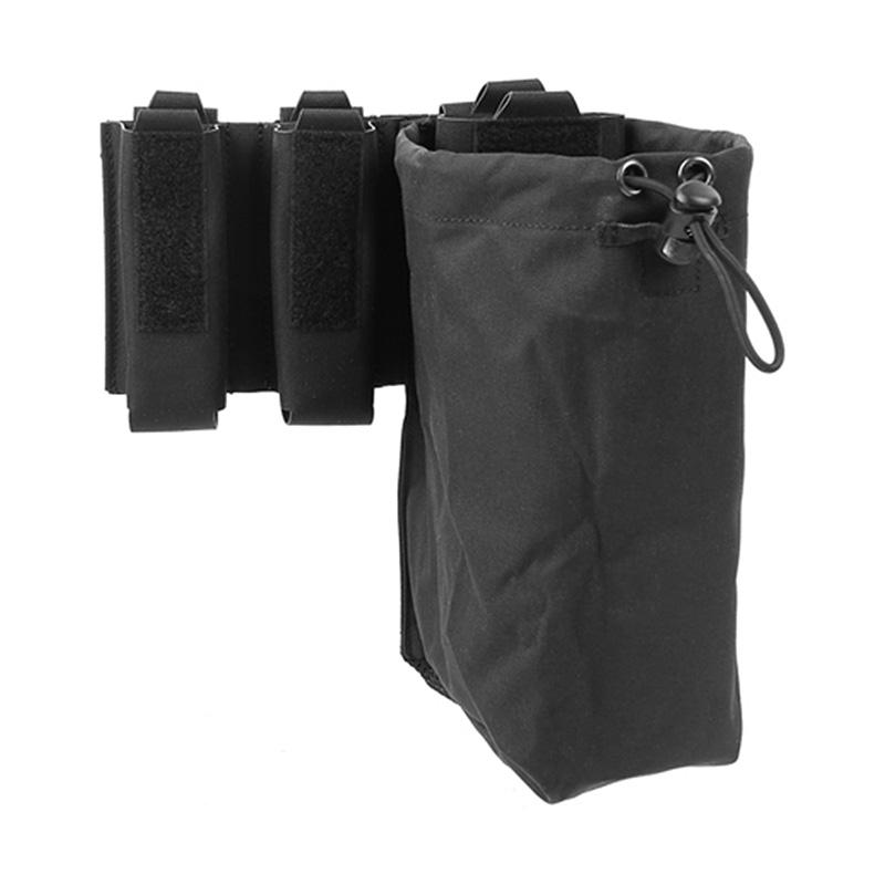 PEW Tactical PRMD Belt Placard(ライフル/ピストルマガジンポーチ＆ダンプポーチセット)Black : ミリタリー ...