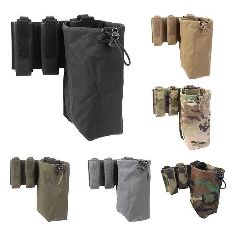 PEW Tactical PRMD Belt Placard(ライフル/ピストルマガジンポーチ＆ダンプポーチセット)Black : ミリタリー ...