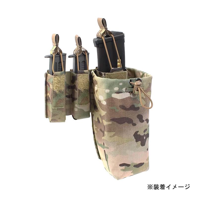 PEW Tactical PRMD Belt Placard(ライフル/ピストルマガジンポーチ＆ダンプポーチセット)Multicam ...