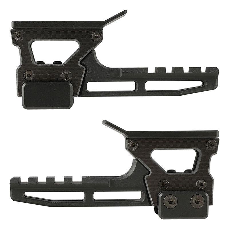 Revanchist Airsoft 2.26inch モジュラーオプティクスマウント&レーザーデバイスライザー (RMR/SRO ...