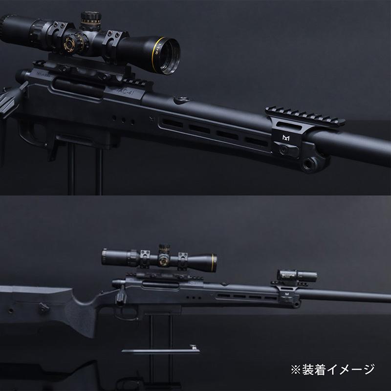 Silverback M-LOK 20mm レール ショート マウント TAC-41P TAC-41L ボルトアクション ライフル 対応 アルミニウム製 : sba-ral-30 ...