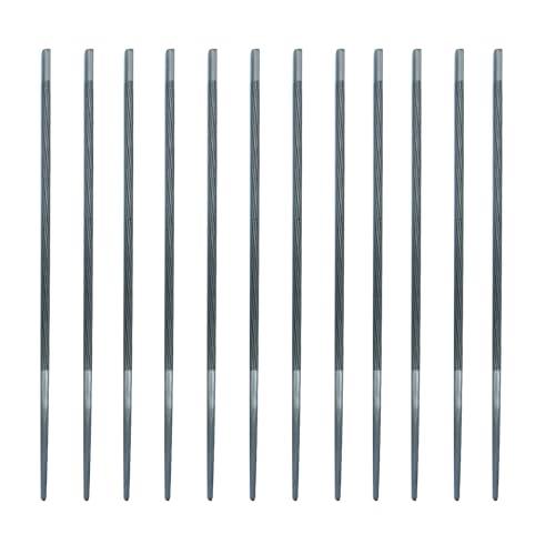 shymie 丸ヤスリ チェンソー チェーンソー やすり 棒ヤスリ ソーチェーン ソーチェン 研磨 研ぎ器 目立て 刃研ぎ 替え刃 12本セット : ヘルクレス ヤフーショップ - 通販 ...