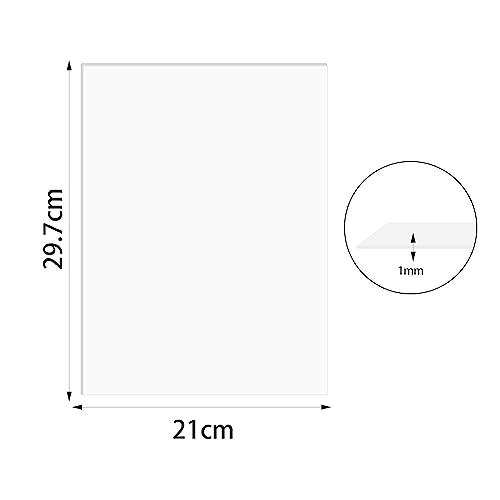 アクリル板 1mm A4サイズ DARENYI 6枚セット透明プラスチック板 保護フィルム付き (297mm x 210mm) : ヘルクレス ヤフーショップ - 通販 - Yahoo!ショッピング