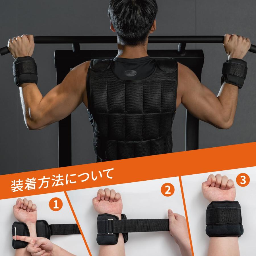 AIFY アンクルウェイト 5段階調節可能 筋トレウェイト パワーアンクル 重さ調整可能 初心者向け 片足0.3~1.5kg 2個組0.6~3k : ヘルクレス ヤフーショップ - 通販 ...